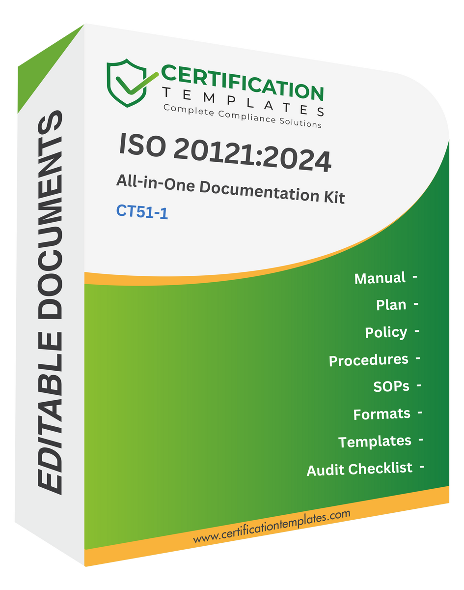 Buy ISO 20121 Documentation Kit | ESMS Implementation | Templates