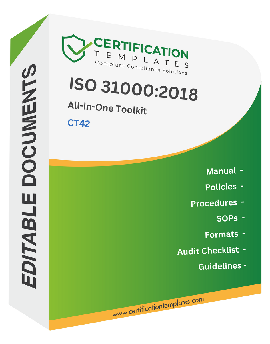 Buy ISO 31000 Toolkit | Risk Management Documentation | All-In-One Package