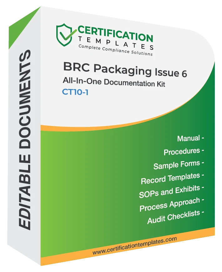 BRC Packaging Materials Issue 6 Documentation Kit | BRC Global Standard